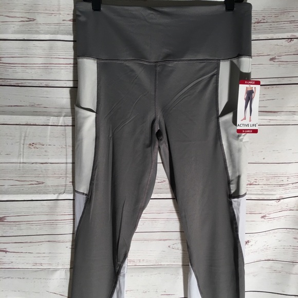 Active Life | Pants & Jumpsuits | New Womens Active Life Leggings Capri ...